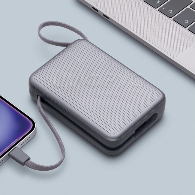 Купить Внешний аккумулятор Power Bank Deppa 20000 mAh NRG Turbo Cable ...