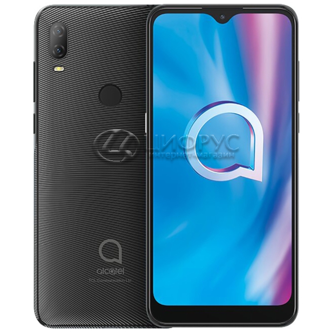 Купить Alcatel 1V (2020) 5007U Black в Москве – цена смартфона Алкатель ...