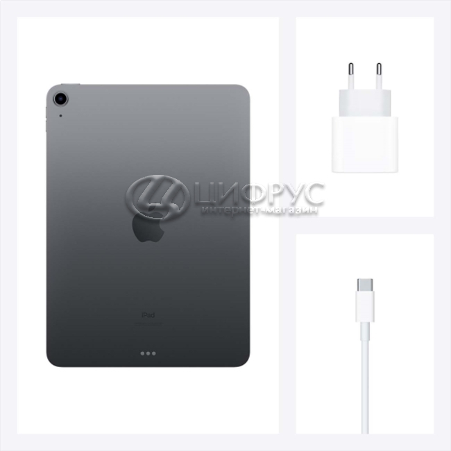 Купить Apple iPad Air (2020) 256Gb Cellular Grey (LL) в Москве – Apple ...