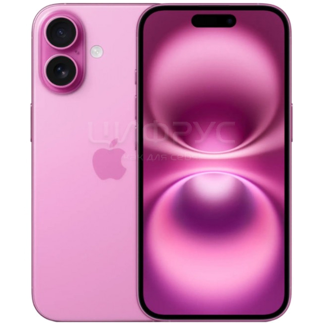 Технические характеристики: Apple iPhone 16 128Gb Pink (A3288, Dual)