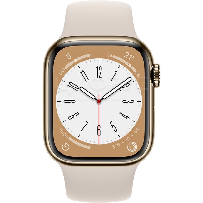 Купить Apple Watch Series 8 45mm Stainless Steel Case with Sport Band ...