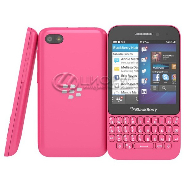 Купить BlackBerry Q5 SQR100-2 LTE Pink в Москве – цена смартфона ...