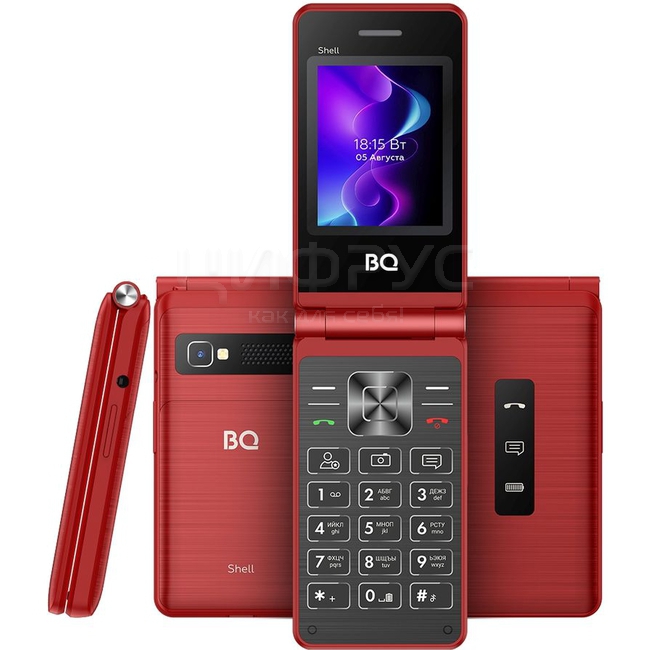 Купить BQ 2411 Shell Red (РСТ) в Москве – цена Bq 2411 Shell Красный ...