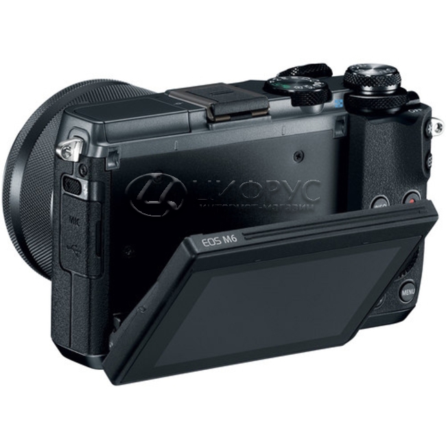 Купить Canon EOS M6 Kit EF-M 15-45mm f/3.5-6.3 IS STM Black в Москве ...