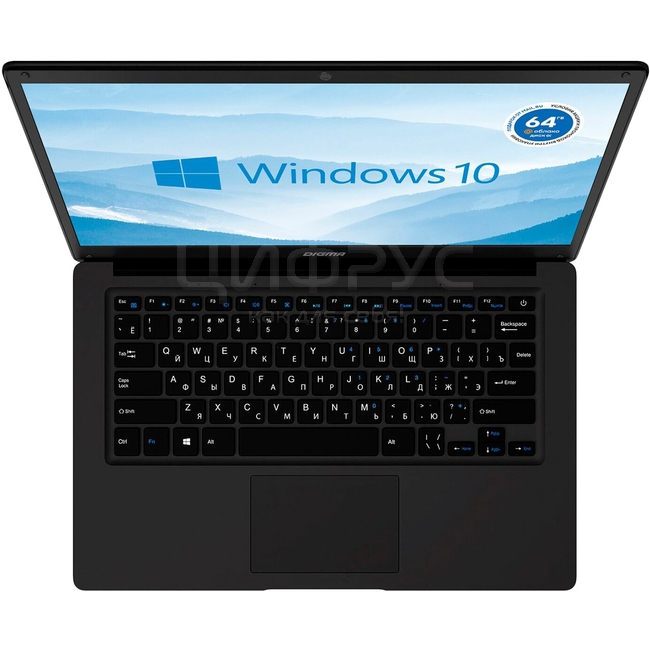Купить DIGMA EVE 14 C414 (Intel Celeron N3350 1100MHz, 14", 1920х1080 ...