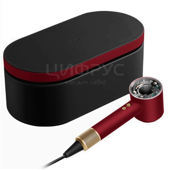 Купить Dyson Supersonic HD16 Nural Red Velvet/Gold (с кейсом) в Москве ...