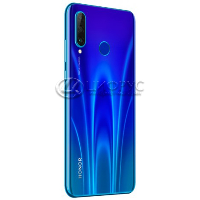 Купить Honor 20 Lite 128Gb+4Gb Dual LTE Shining Ultramarine (РСТ) в ...