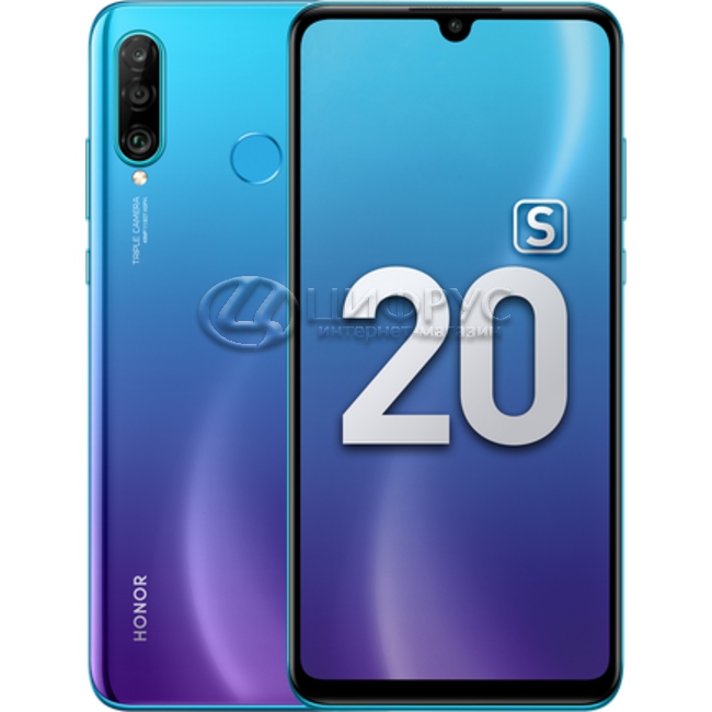 Купить Honor 20S 128Gb+6Gb Dual LTE Blue purple (РСТ) в Москве – цена ...