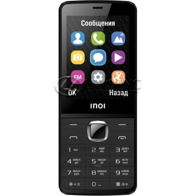 Купить INOI 281 Dual Black (РСТ) в Москве – цена Inoi 281 Дуал Черный ...