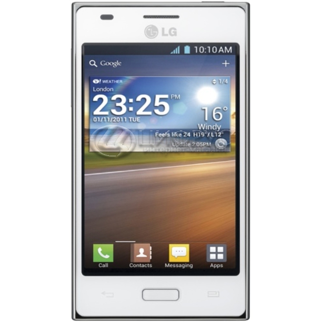 Купить LG Optimus L5 E610 White в Москве – цена смартфона Элджи Оптимус L5 E610 Белый в интернет ...
