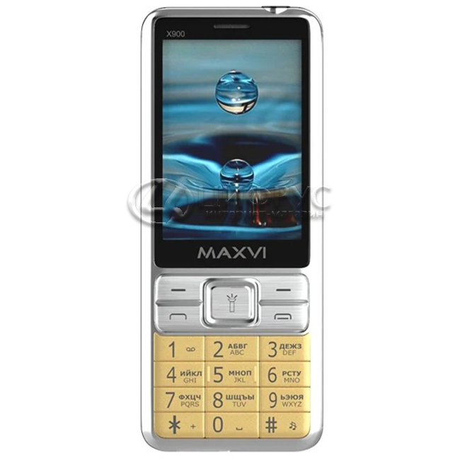 Купить MAXVI X900 Gold (РСТ) в Москве – цена Maxvi X900 Золотой (Рст) в ...