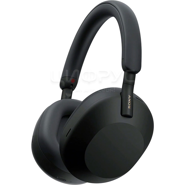 Купить Наушники беспроводные Sony WH-1000XM5 черные накладные активное ...