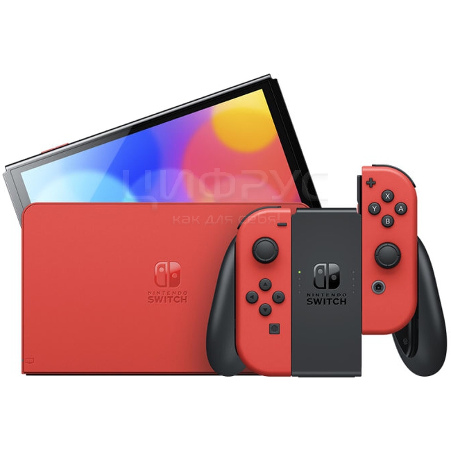 Купить Nintendo Switch OLED Mario (EAC) в Москве – Nintendo Switch OLED ...
