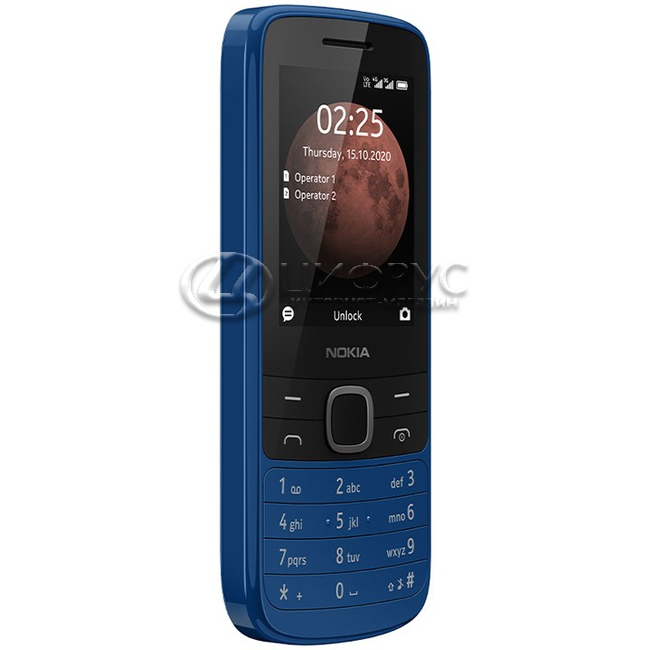 Купить Nokia 225 4G Dual Sim Blue (РСТ) в Москве – цена Нокиа 225 4G ...