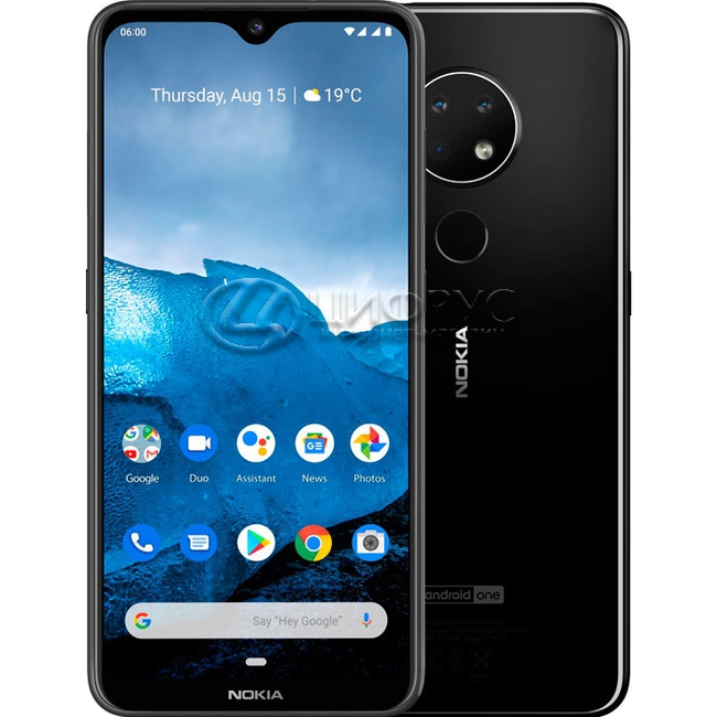 Купить Nokia 6.2 3/32Gb Dual LTE Black (РСТ) в Москве – цена смартфона ...