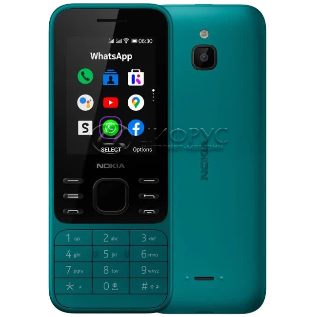 Купить Nokia 6300 4G 4Gb Dual LTE Cyan (РСТ) в Москве – цена Нокиа 6300 ...