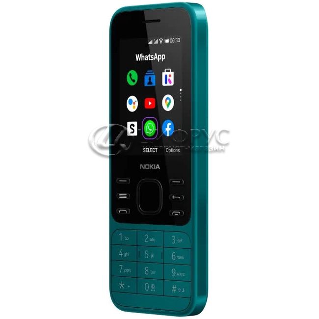 Купить Nokia 6300 4G 4Gb Dual LTE Cyan (РСТ) в Москве – цена Нокиа 6300 ...