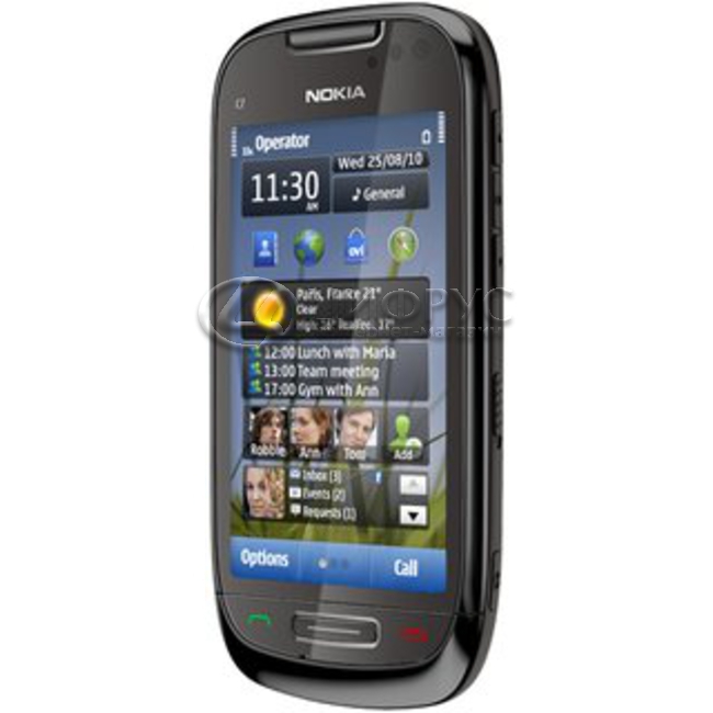 Купить Nokia C7 Charcoal Black в Москве – цена смартфона Нокиа C7 ...