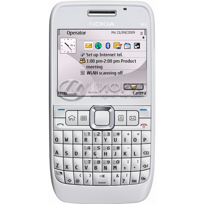 Nokia E63 White