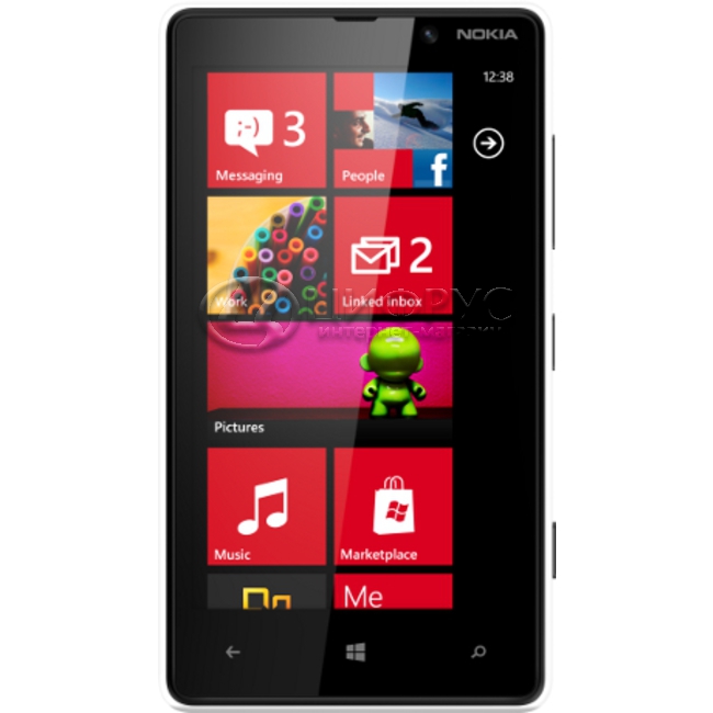 Купить Nokia Lumia 820 White в Москве – цена смартфона Нокиа Люмиа 820 ...