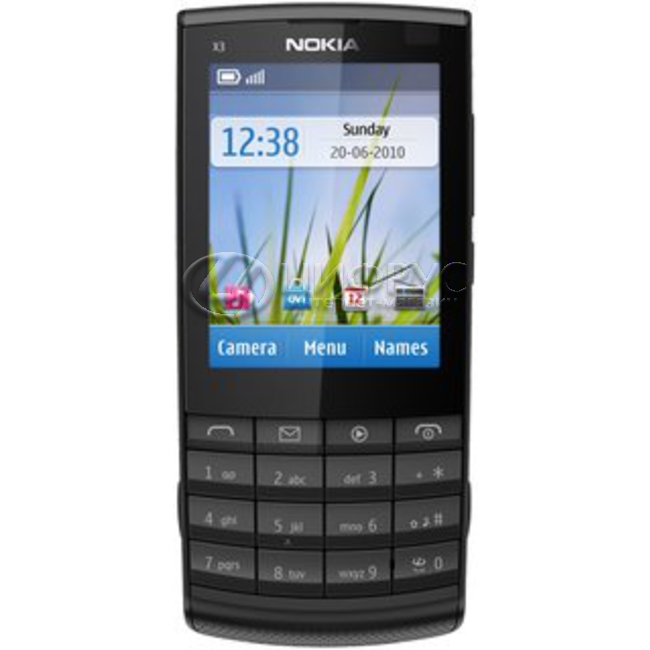 Купить Nokia X3-02 Touch and Type Dark Metal в Москве – цена Нокиа X3 ...