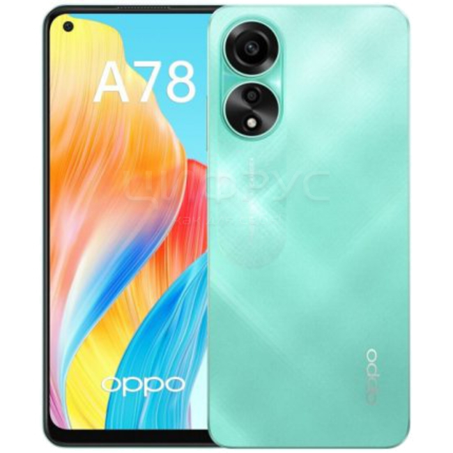 Купить Oppo A78 128Gb+8Gb Dual 4G Green (РСТ) в Москве – цена смартфона ...