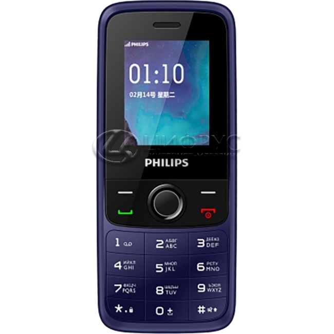 Купить Philips Xenium E117 Blue (РСТ) в Москве – цена Филипс Xenium ...