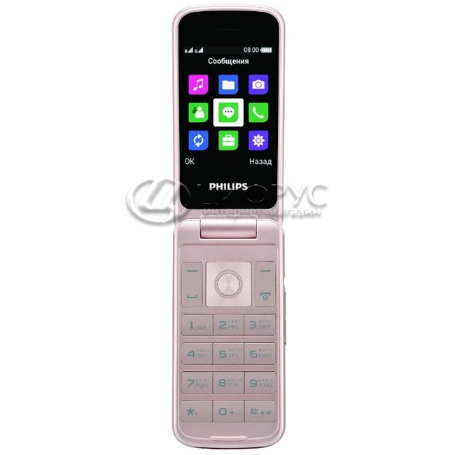 Купить Philips Xenium E255 White (РСТ) в Москве – цена Филипс Xenium E255 Белый (Рст) в интернет ...