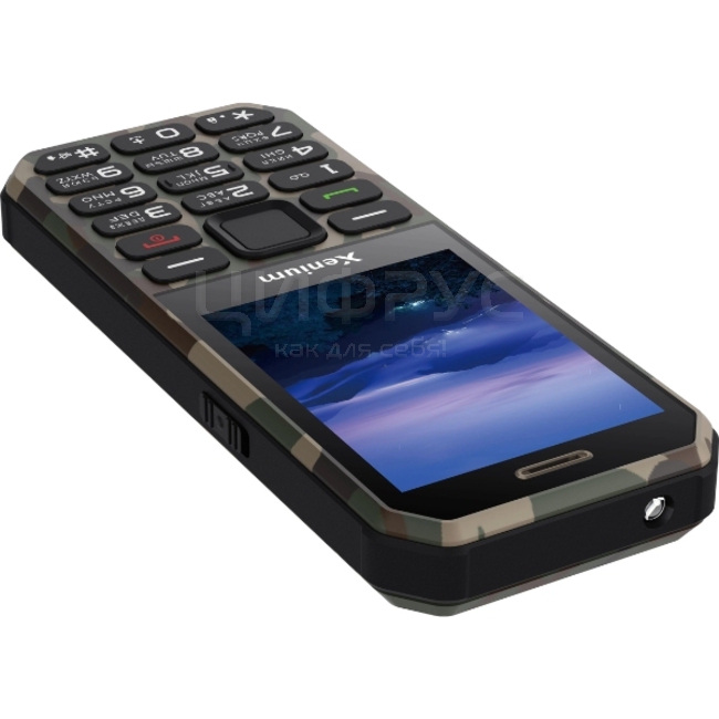 Купить Philips Xenium X300 Green Camouflage (РСТ) в Москве – цена Филипс Xenium X300 Зеленый ...