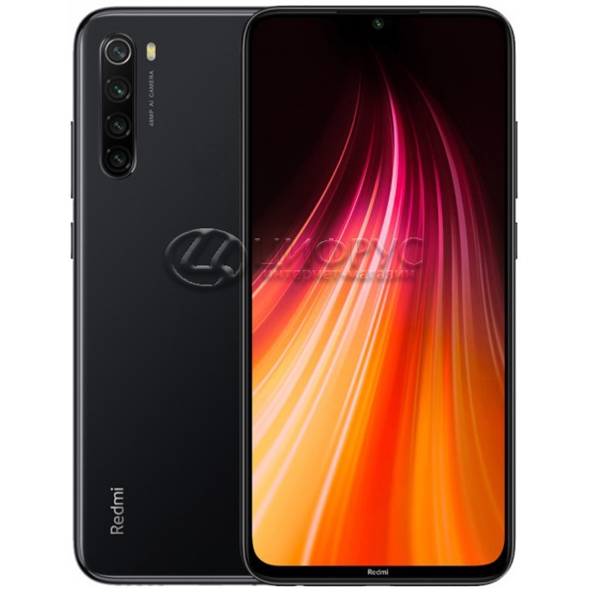Купить Xiaomi Redmi Note 8 (Global) 128Gb+4Gb Dual LTE Black в Москве ...