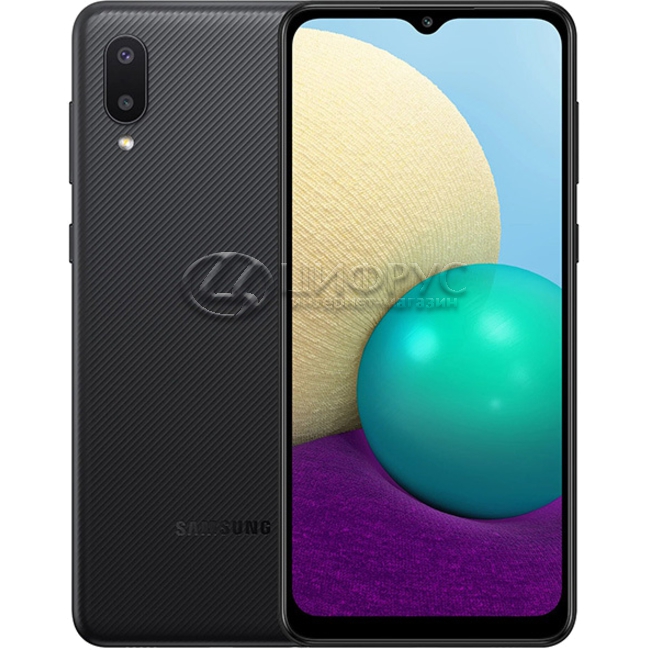 Купить Samsung Galaxy A02 SM-A022F/DS 32Gb+2Gb Dual LTE Black (РСТ) в ...