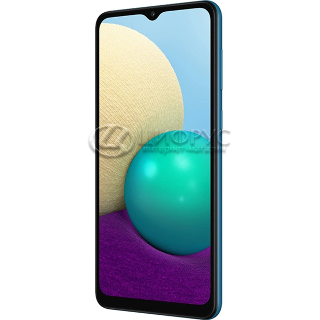 Купить Samsung Galaxy A02 SM-A022F/DS 32Gb+2Gb Dual LTE Blue (РСТ) в ...