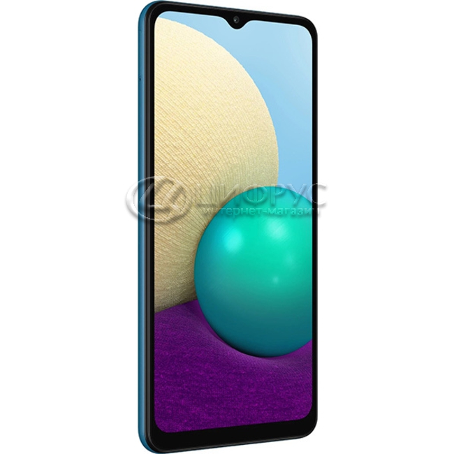 Купить Samsung Galaxy A02 SM-A022F/DS 32Gb+2Gb Dual LTE Blue (РСТ) в ...