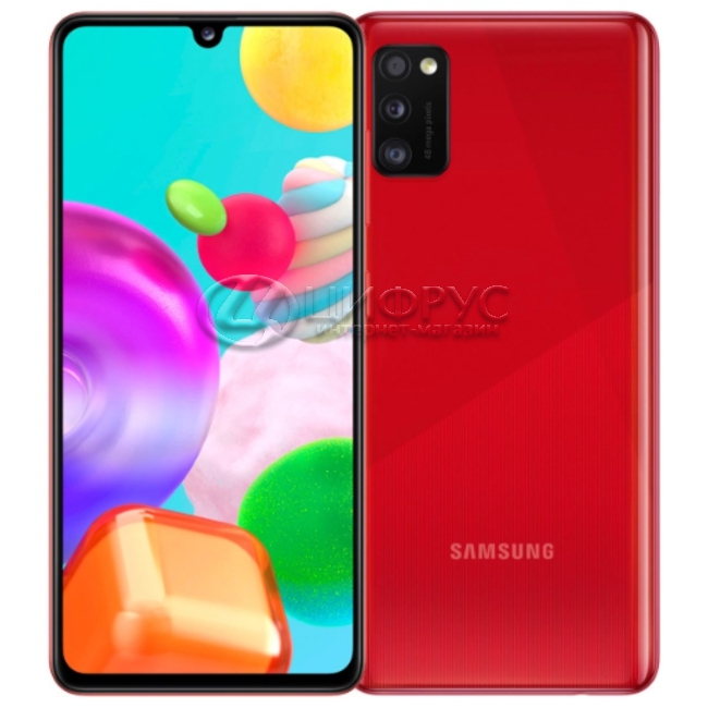 Купить Samsung Galaxy A41 SM-A415F/DS 64Gb Red (РСТ) в Москве – цена ...