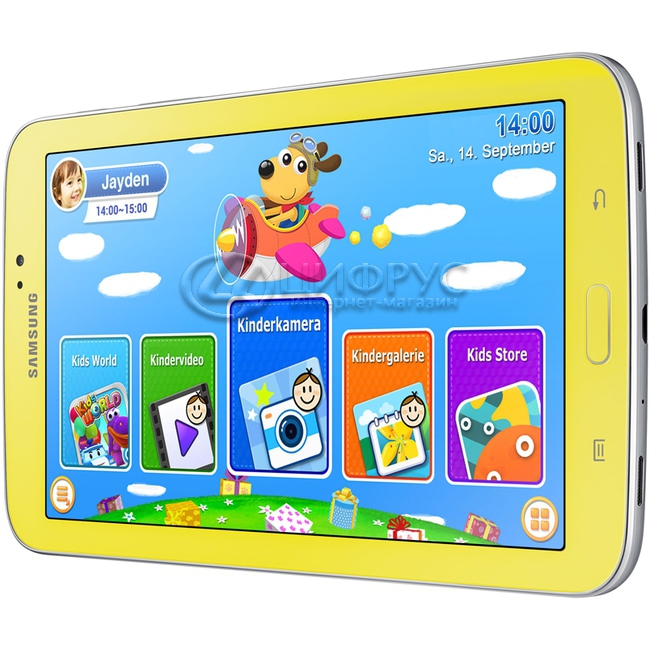 Купить Samsung Galaxy Tab 3 7.0 SM-T2105 8Gb Kids Greenish Yellow в Москве – Samsung Galaxy Tab ...