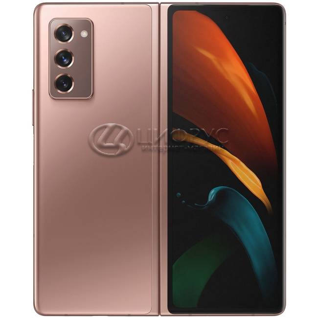 Купить Samsung Galaxy Z Fold 2 SM-F916B 256Gb Dual 5G Bronze (РСТ) в ...
