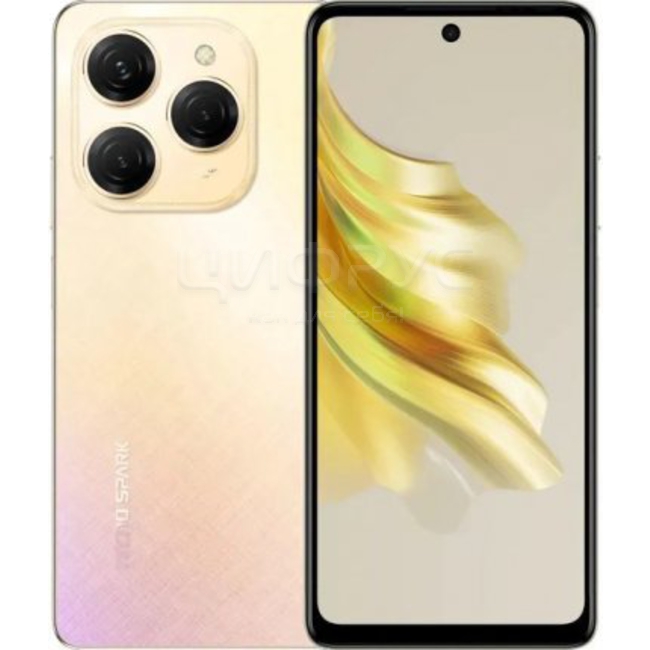 Технические характеристики: TECNO Spark 20 Pro 256Gb+12Gb Dual 4G Gold (РСТ)