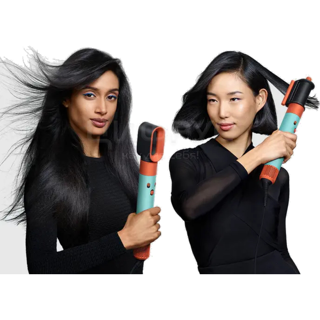 Купить Dyson Airwrap iD Long HS08 Straight + Wavy Ceramic Patina/Topaz ...