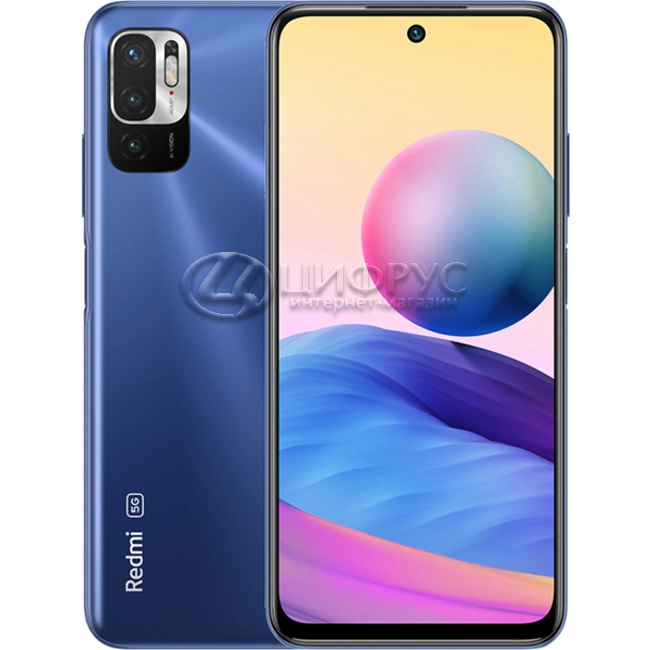 Купить Xiaomi Redmi Note 10 5G 4/64Gb Blue (Global) в Москве – цена ...