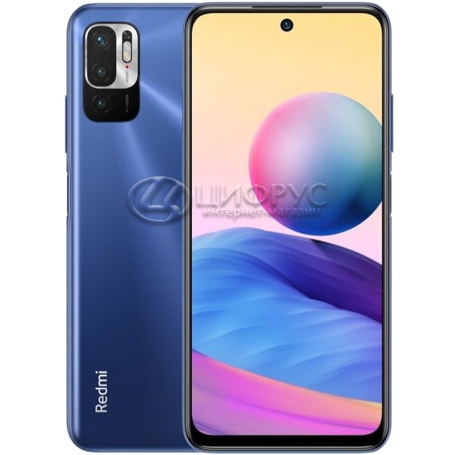 Купить Xiaomi Redmi Note 10T (NFC) 128Gb+4Gb Dual 4G Blue (РСТ) в ...