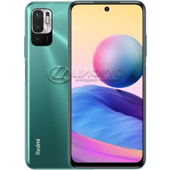 Купить Xiaomi Redmi Note 10T (NFC) 128Gb+4Gb Dual 4G Green (РСТ) в ...