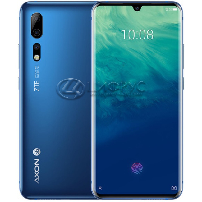 Купить ZTE Axon 10 Pro Blue (РСТ) в Москве – цена смартфона Зте Axon 10 ...