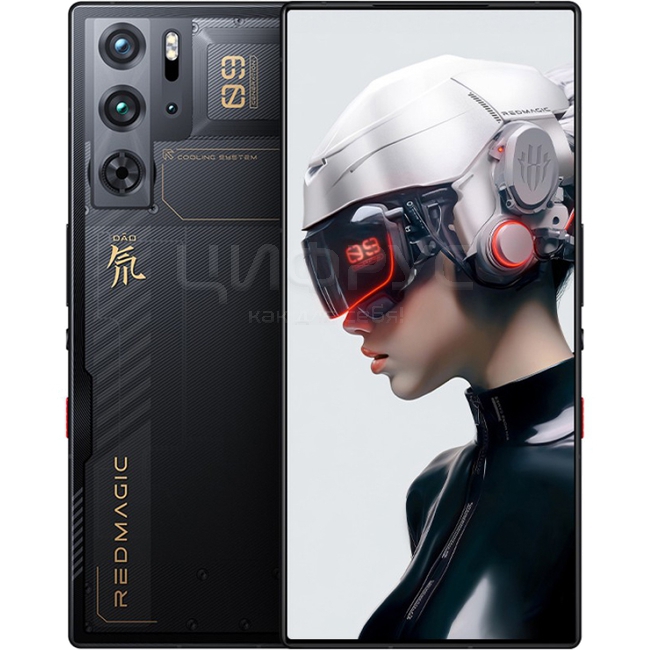 Купить ZTE Nubia Red Magic 9 Pro 512Gb+16Gb Dual 5G Transparent Black ...