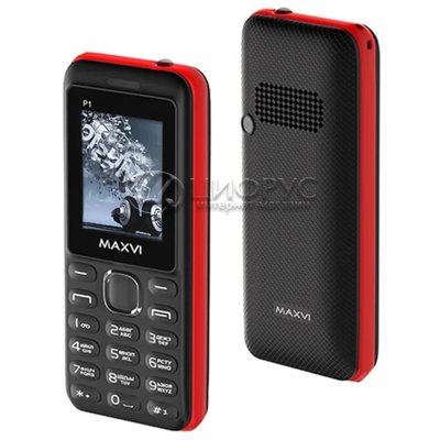 Купить MAXVI P1 черный красный в Москве – цена Maxvi P1 Черный Красный в интернет-магазине